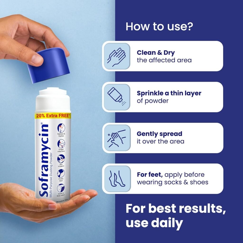 Soframycin Multi-Purpose Dusting Powder, 120g – soframycin.com